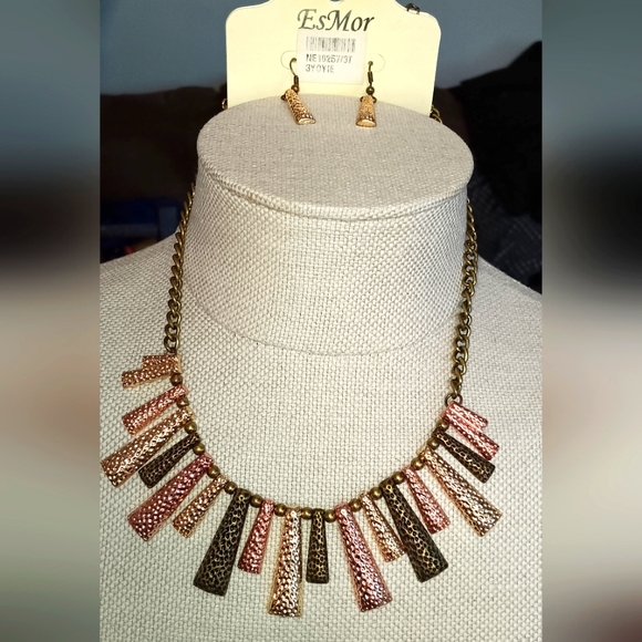 Esmor | Jewelry | Tribal Caveman Necklace Set | Poshmark